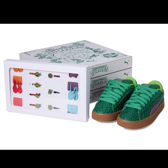Puma | Shoes | Puma Suede Xl Teenage Mutant Ninja Turtles | Poshmark